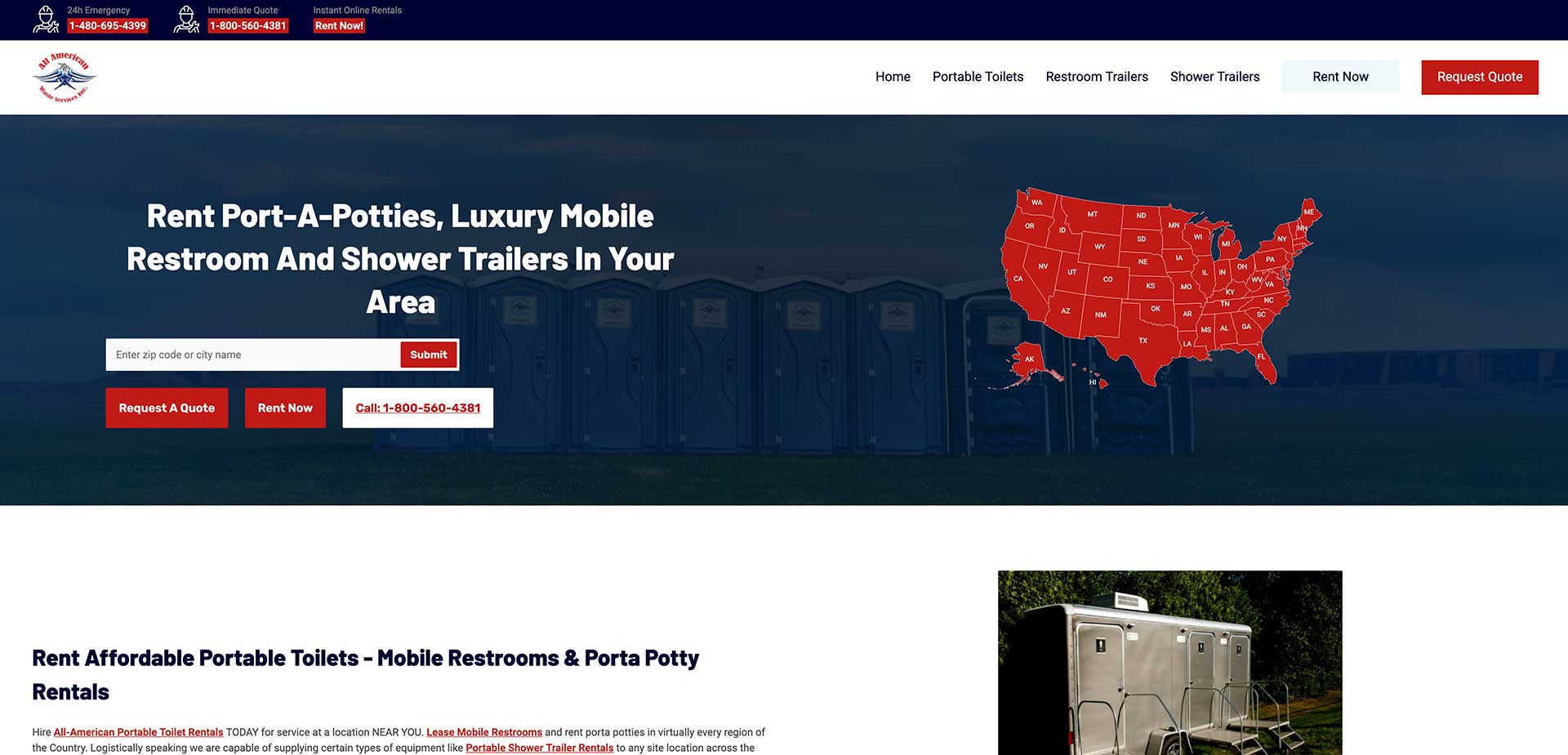 All American Waste Services - USA Nationwide - Ciphers Digital